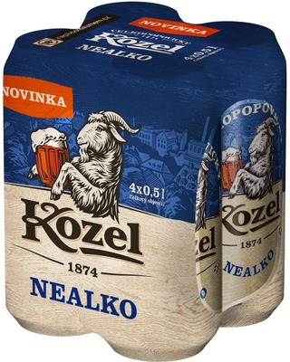 Velkopopovický Kozel Nealko Multipack 4x500ml | Košík.cz