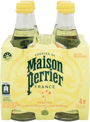 Perrier Maison Perrier Citrus & Cherry Blossom 4x330ml sklo | Košík.cz