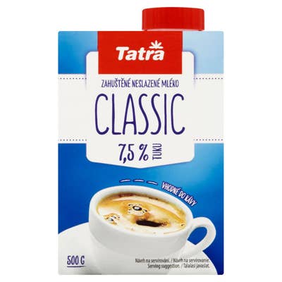 Tatra Classic Mléko kondenzované 7,5% tuku | Košík.cz