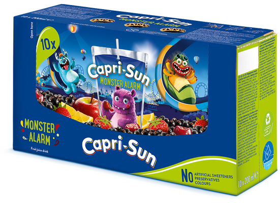 Capri Sun Monster Alarm 10x200 ml | Košík.cz