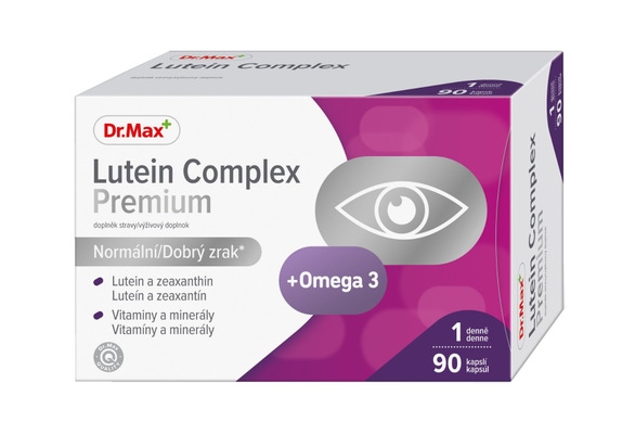Dr.Max Lutein Complex Premium 90 kapslí | Košík.cz