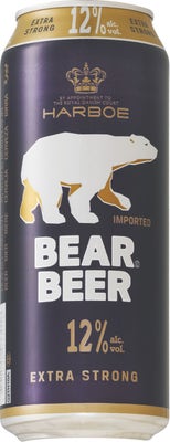 Harboe Bear Beer 12% Extra Strong plech | Košík.cz