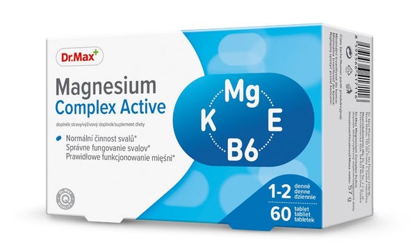 Dr.Max Magnesium Complex Active 60 tablet | Košík.cz