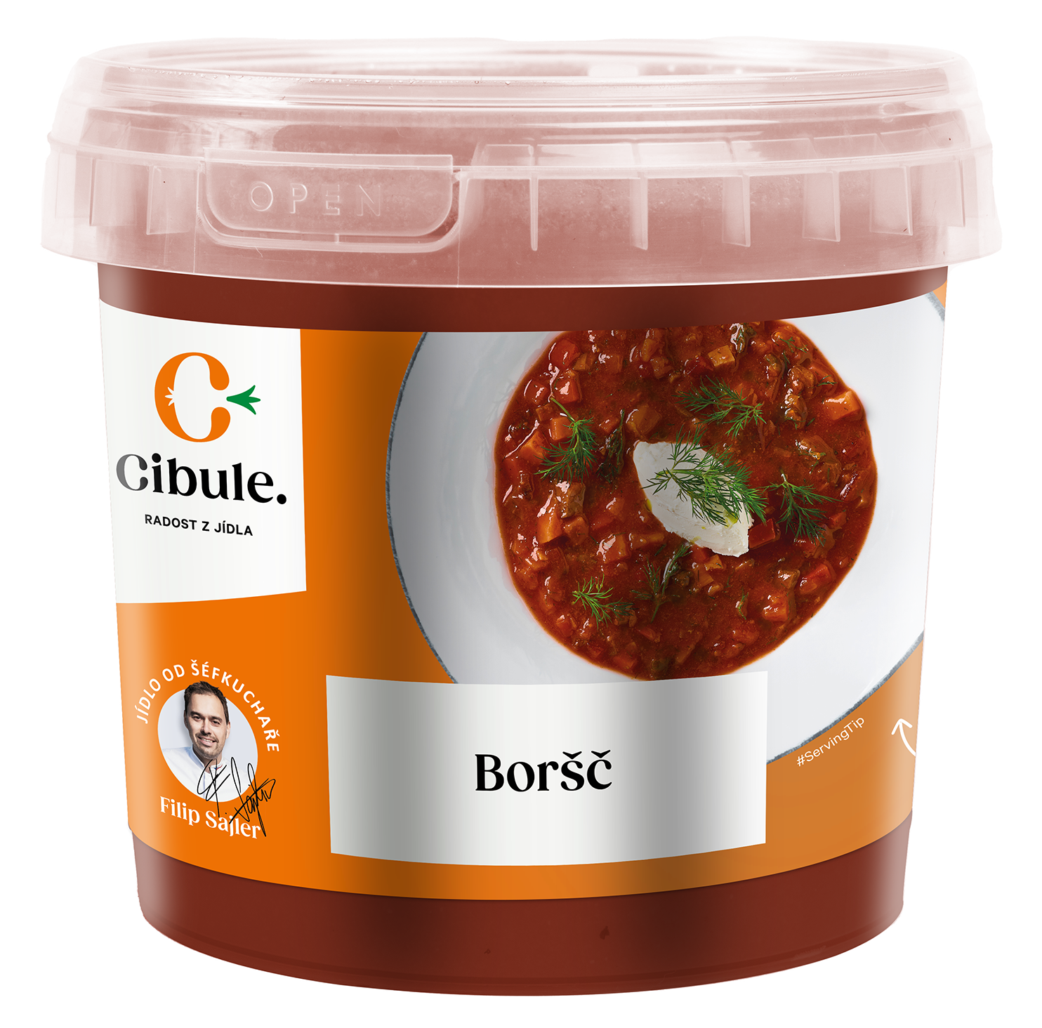 Cibule Bistro Boršč s dvěma druhy masa | Košík.cz