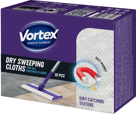 Vortex Suché ubrousky pro mop na podlady | Košík.cz
